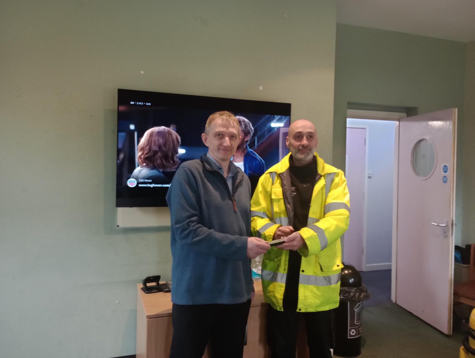 The day John Lewis came to Alcohol Services - St Annes